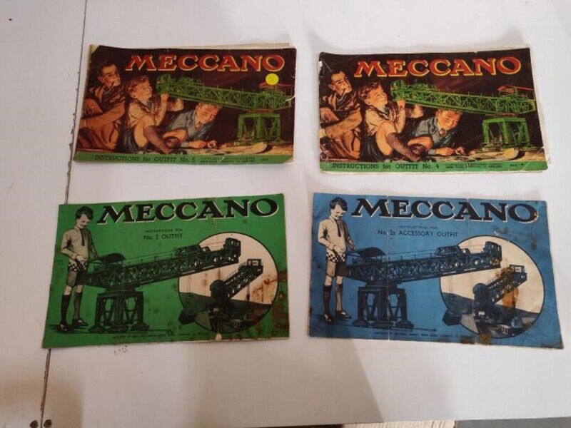 8 VINTAGE MECCANO BOOKLETS 1950 to 1970s - 8 FOR $59 or $9 EACH | Arts ...