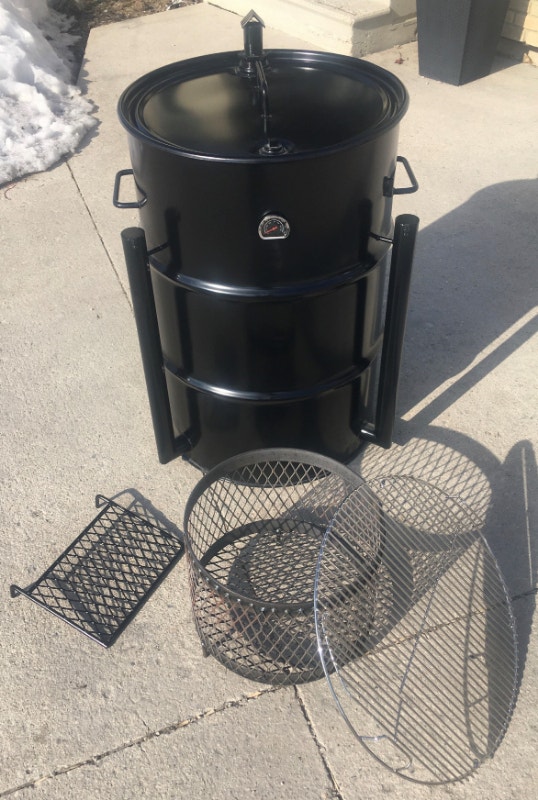 The Backdraft Barrel Smoker | BBQs & Outdoor Cooking | Winnipeg | Kijiji