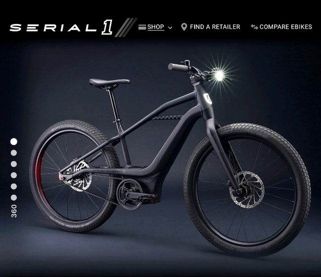 Serial 1 E bike by Harley Davidson | eBike | Edmonton | Kijiji