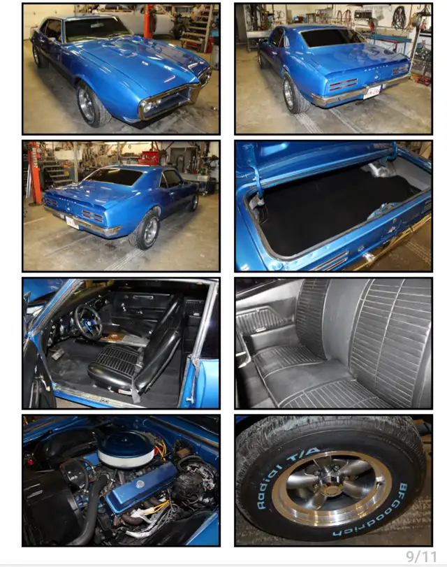 1968 Pontiac Firebird 400 HO Coupe | Classic Cars | Edmonton | Free ...