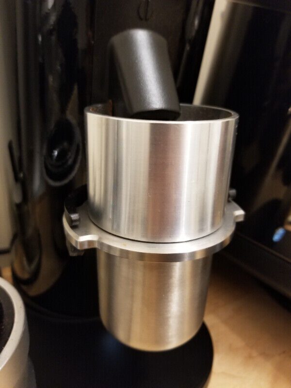 Df64 / Turin Custom Metal Dosing Funnel for mess free grinding | Coffee ...