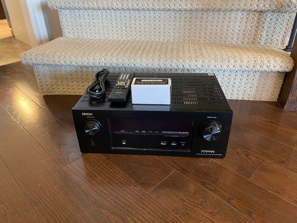 Denon AVR-X2000 7.1Ch 4K Surround Sound Receiver | Stereo Systems ...