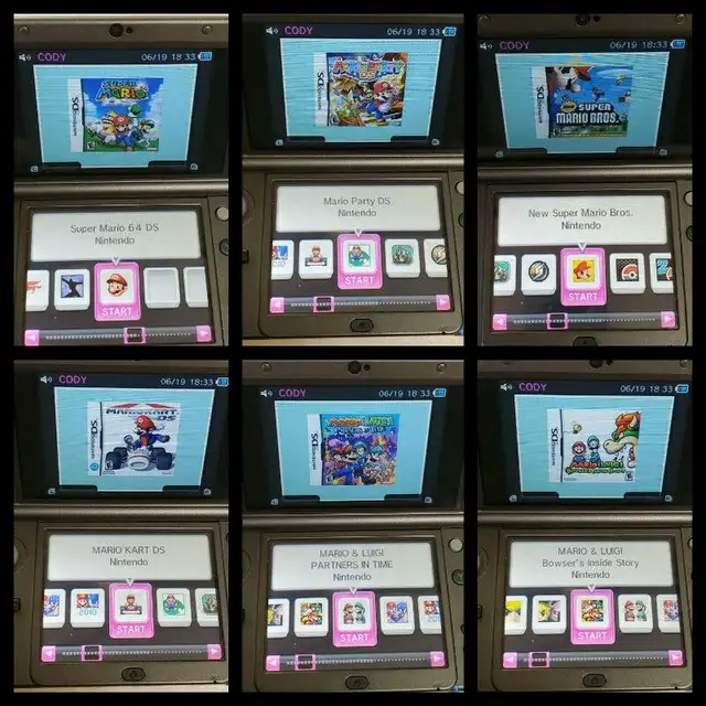 Nintendo DSi XL《Custom Firmware⎮650+ Games 》ALL POKEMON GEN 1-5 ...