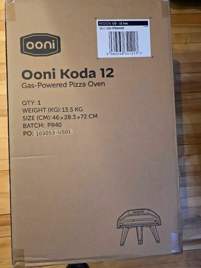 Ooni Koda 12 Gas powered Pizza Oven | BBQs & Outdoor Cooking | City of ...
