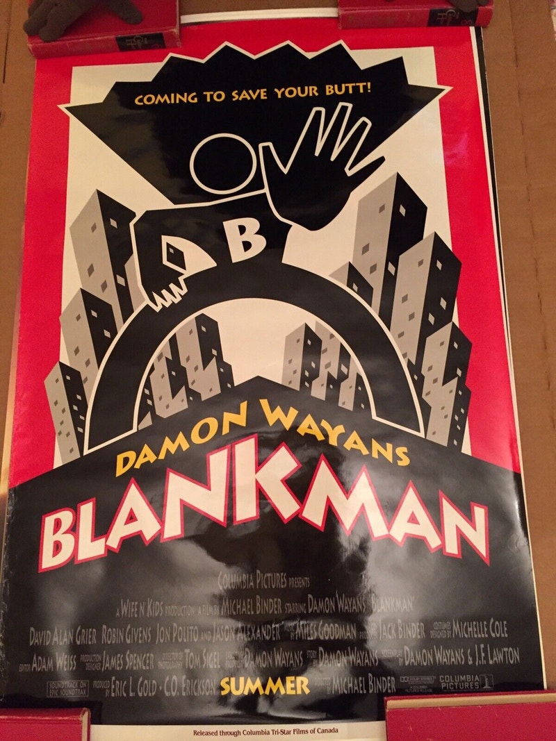Blankman Original Movie Theatre Poster | Arts & Collectibles | Calgary ...