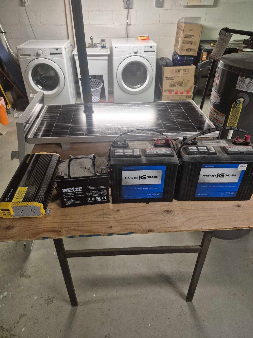 Back-Up Solar Power with Batteries and 2000w Inverter | General ...