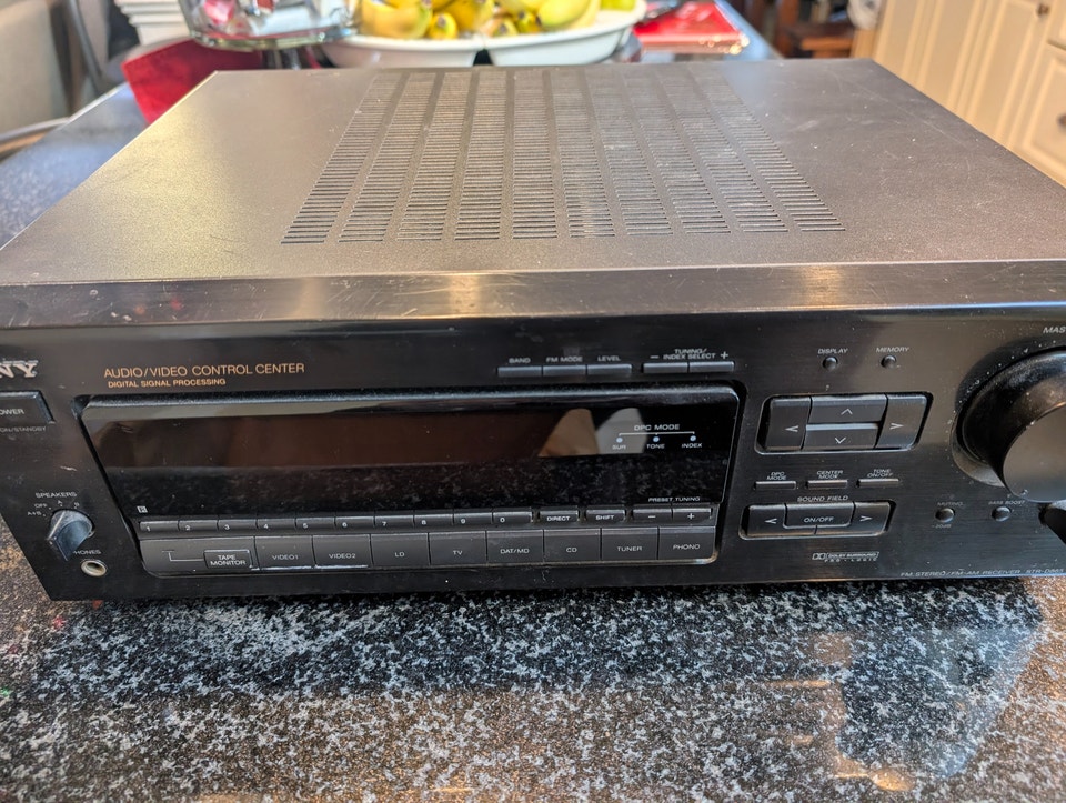 Sony STR-D865 FM Stereo / AM Receiver – Vintage Home Theater | Stereo ...