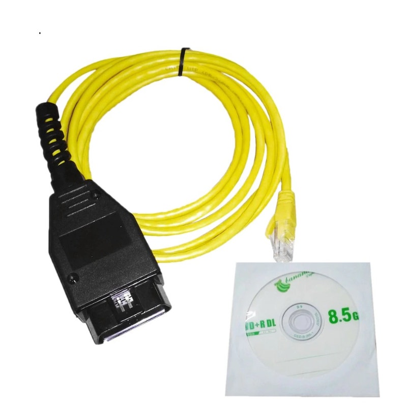 ESYS Cable BMW F-serie ENET Ethernet to OBD Interface E-SYS ICOM | Auto ...