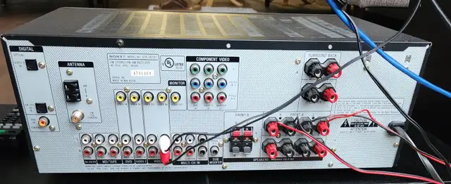 Sony STR DE597 6.1 Channel Home Theatre Receiver | Stereo Systems ...