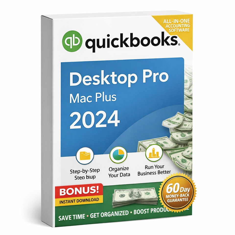QuickBooks Pro 2024 Desktop | Professional Bookkeeping | Software ...