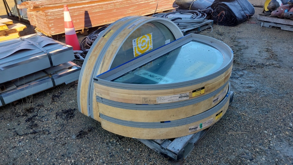 (5) Round Top Windows Double Pane | Windows, Doors & Trim | Winnipeg ...