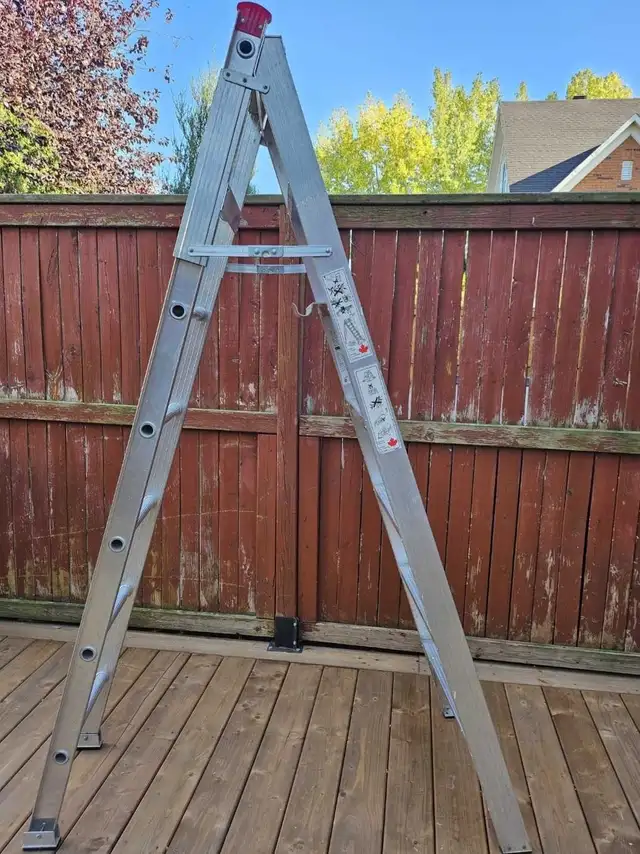 Aluminum Step & Extension Ladder, Reynolds, Multi-use for $120 ...