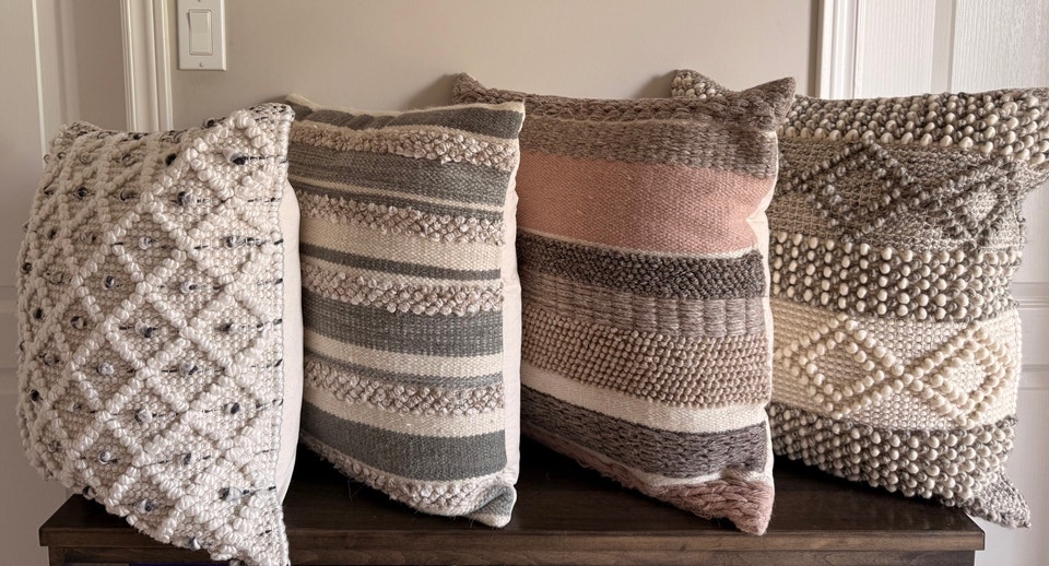 Magnolia Home by Joanna Gaines 20” x 20” Accent Pillows | Home Décor ...