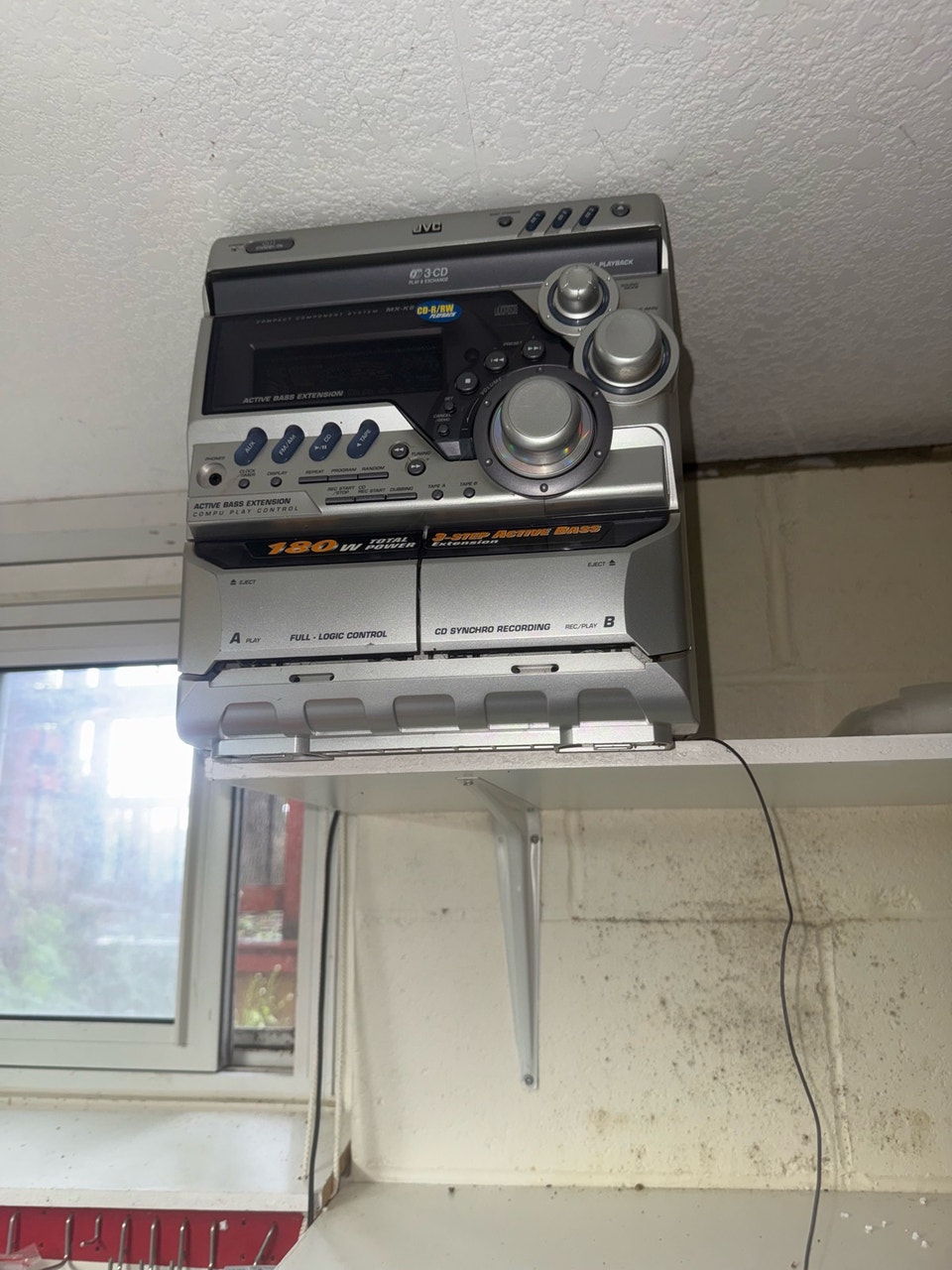 JVC Stereo Receiver & Speakers CA-MXK5 3 CD Changer Dual Cassett ...