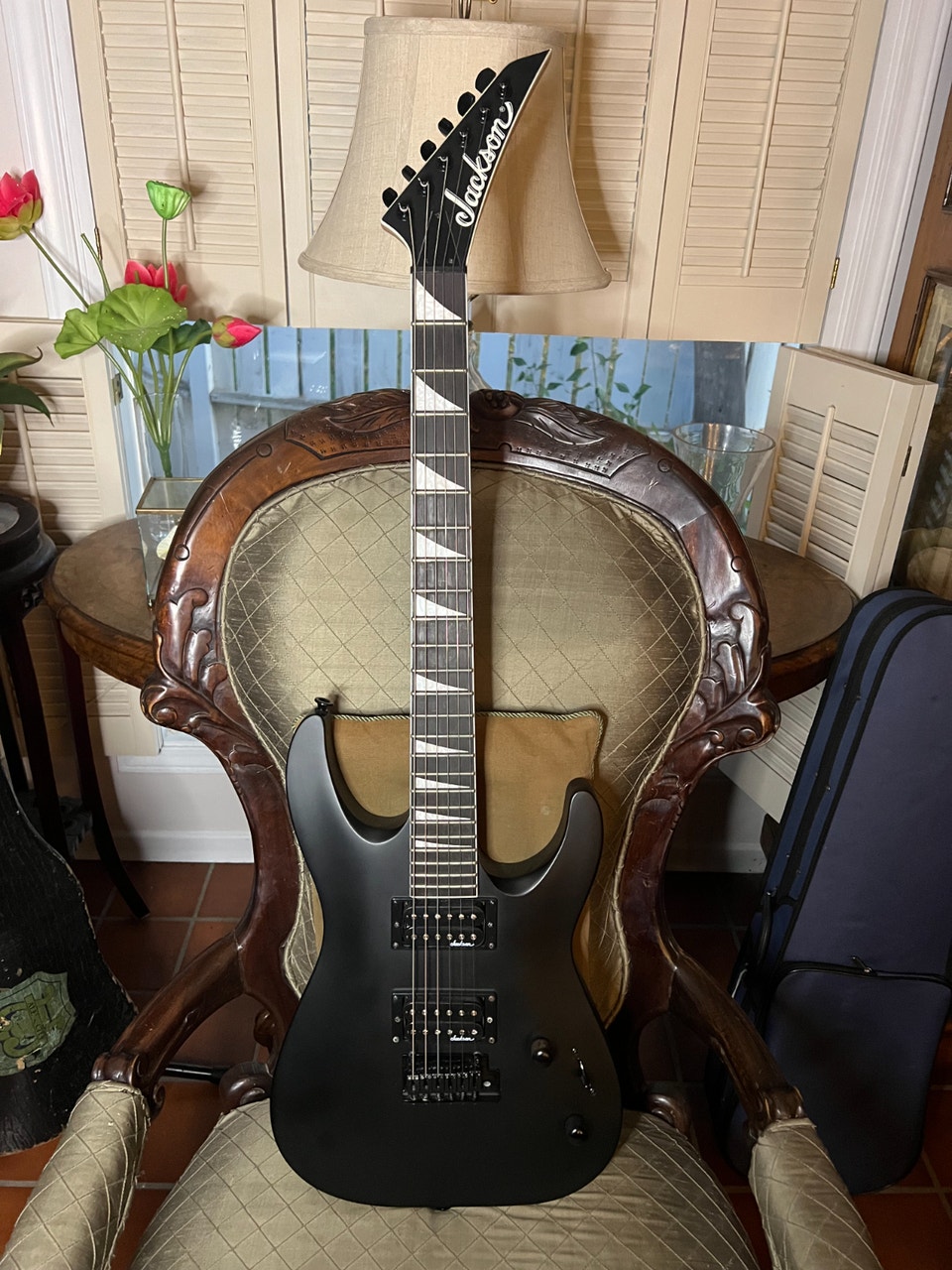 Jackson JS Series electric guitar in a matte black finish | Guitars ...