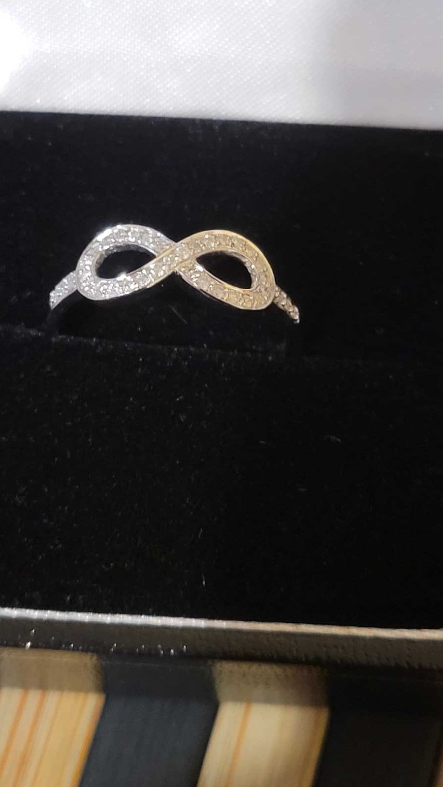 Diamond Infinity Ring 14k Gold | Jewellery & Watches | City of Toronto ...