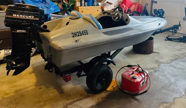 10' Mini Boat rated for a 50hrsp engine | Classic Cars | St. Albert ...