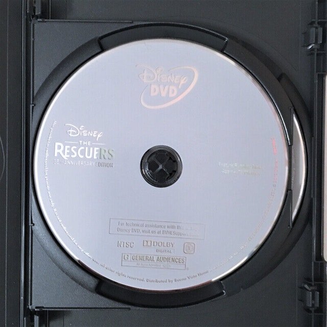 The Rescuers / The Rescuers Down Under DVD Disney Movie, 2 Discs | CDs ...