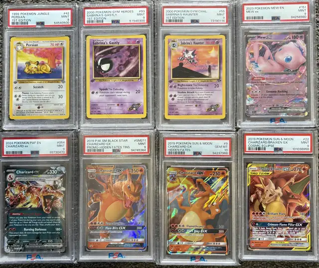 Pokémon PSA Graded cards CHARIZARD MEW PSA 10 | Arts & Collectibles ...