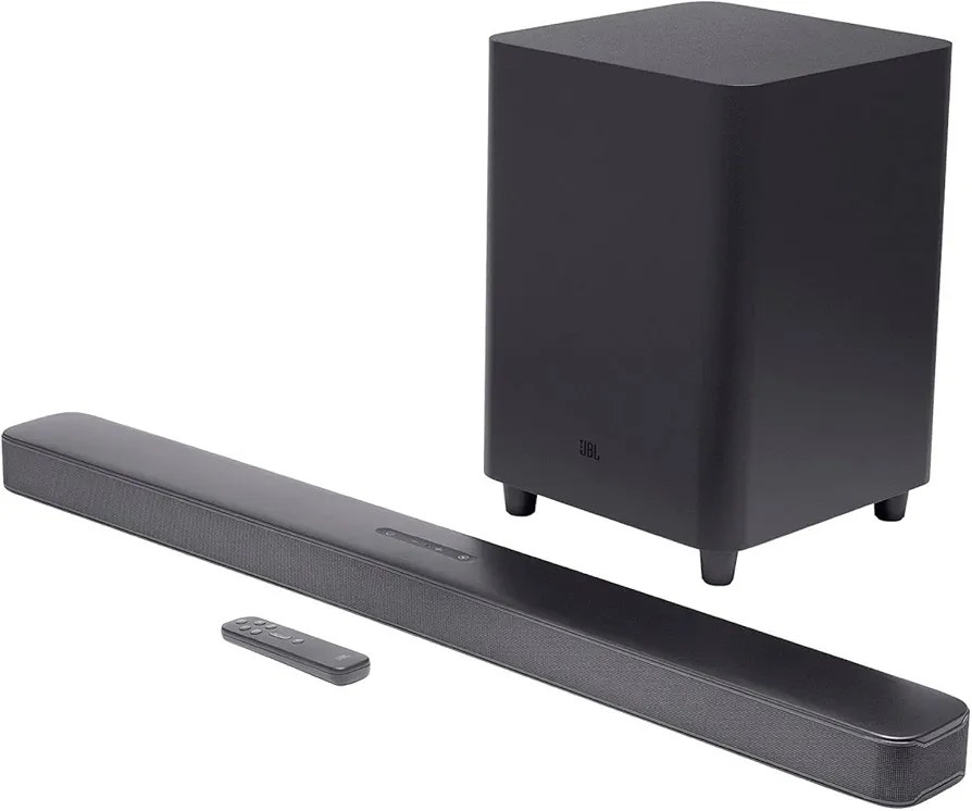 JBL Bar 500 Soundbar + Wireless Subwoofer | Stereo Systems & Home ...
