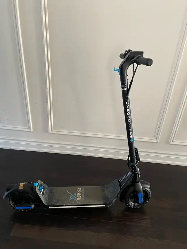 gyrocopters flash x blue led electric scooter | Scooters & Pocket Bikes ...