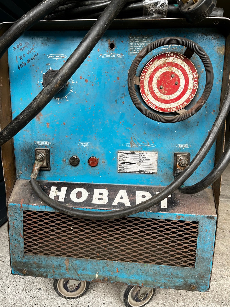 welding machine and 180 feet cables and 100lbs of welding rods | Other ...