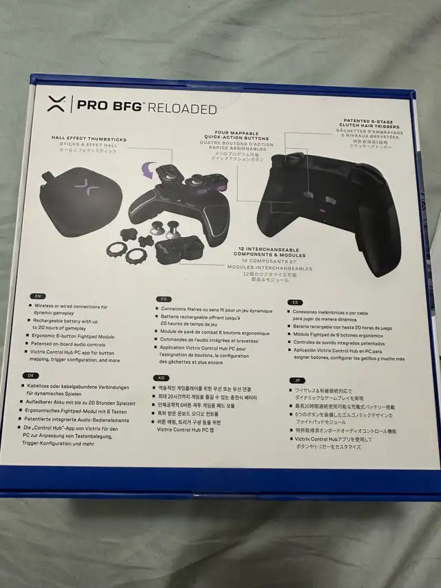 Victrix Pro BFG Reloaded Wireless Controller PS5/PS4/PC | Sony ...