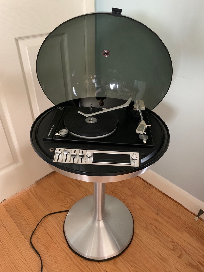 Vintage Space Age Electrohome Apollo 611 Stereo Record Player | General Electronics | Cambridge ...