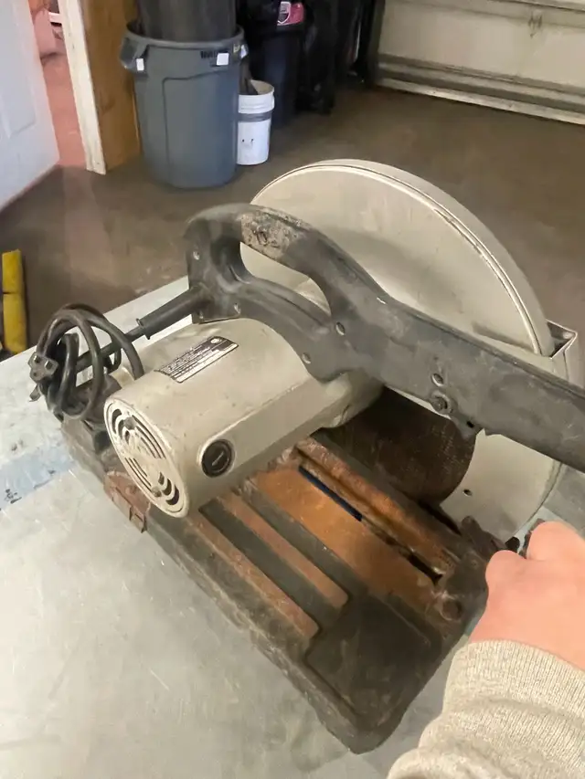 Craftsman 14” Metal Cut-Off / Chop Saw – Cast Iron Base | Power Tools ...