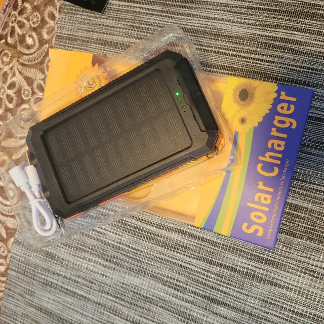 Solar Charger, Power Bank, 20800mAh Portable Charger Power Bank ...