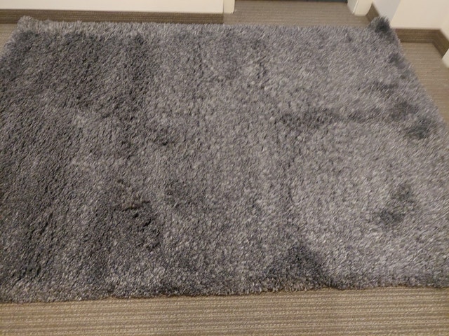 IKEA GASER dense shag area rug - grey - 5' 7" x 7' 10" | Rugs, Carpets ...