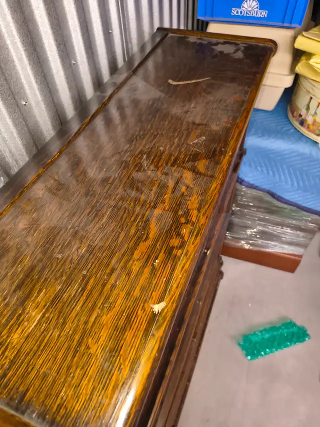 Vintage Wood Cabinet, Tea Trolley & Table (Bundle) | Multi-item | City ...