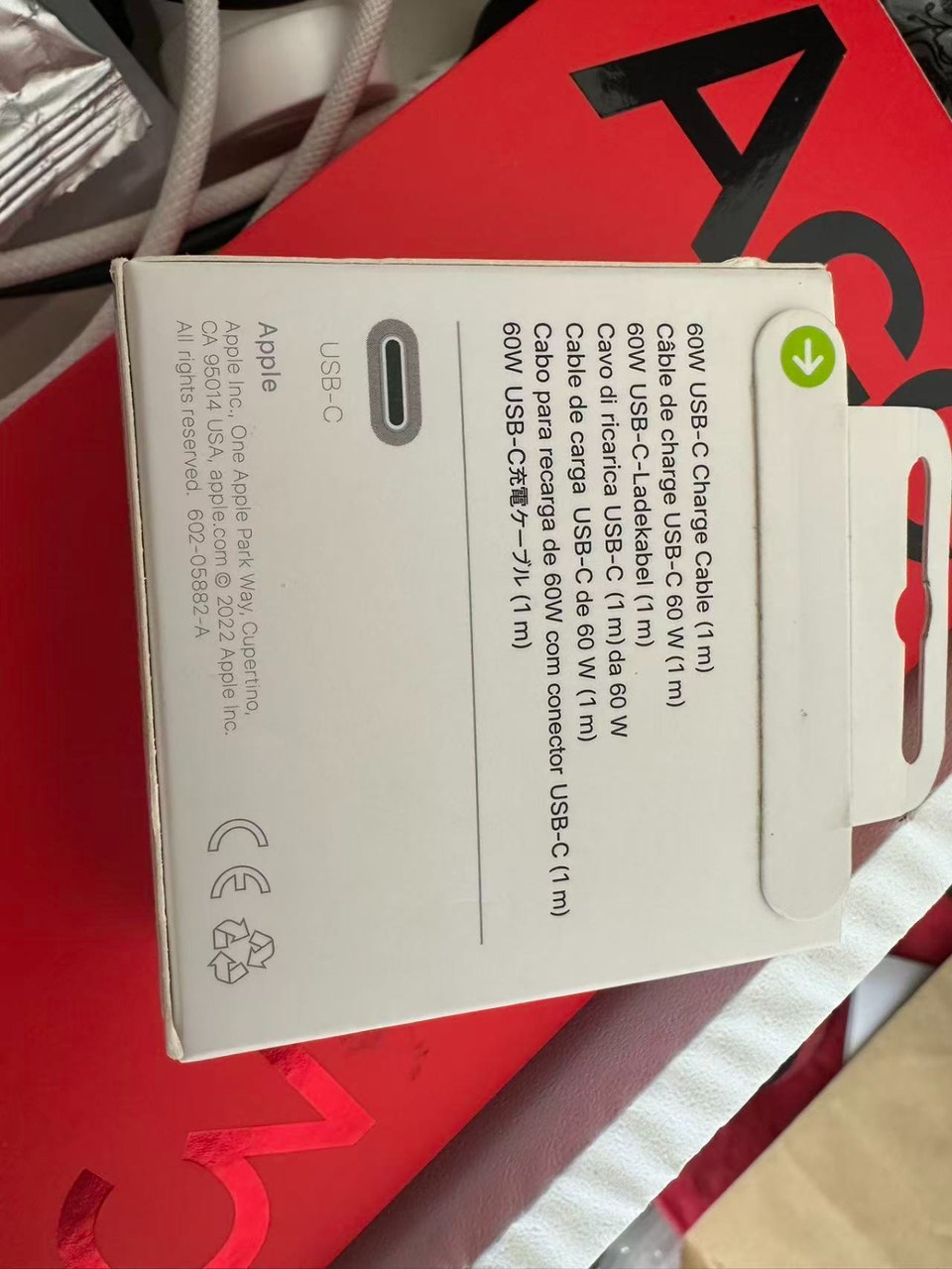 Apple 60W USB-C Fast Charging Cable 1m – Brand New | Cables ...