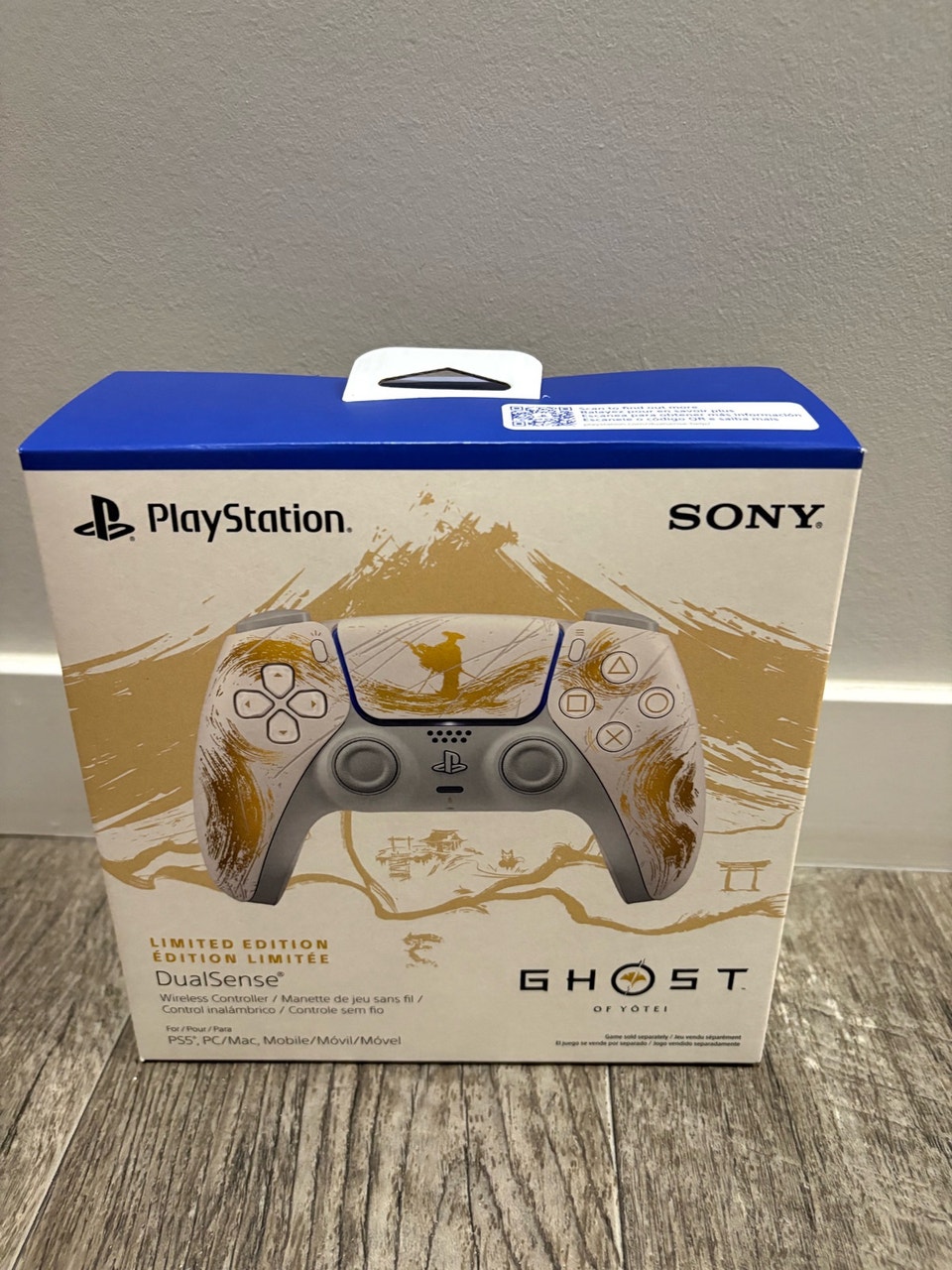 PS5 Ghost of Yotei Limited Edition Gold Controller | Sony Playstation 5 ...