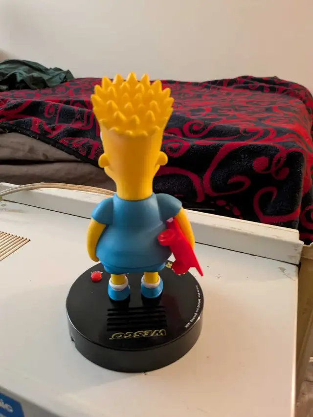 Bart Simpson Skateboard Alarm Clock | Toys & Games | Edmonton | Free ...