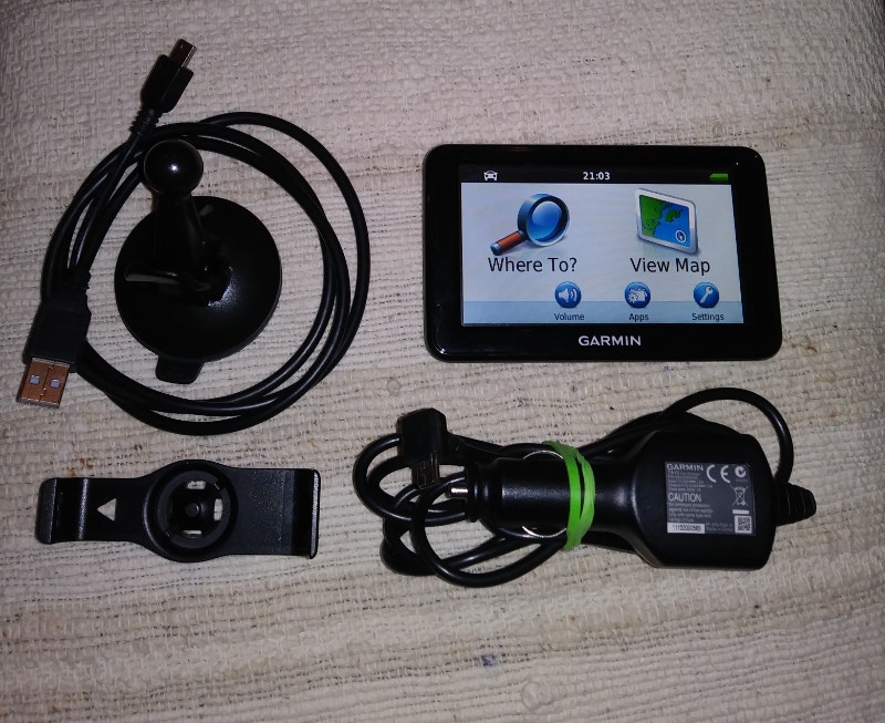 Garmin Nuvi 2455LMT 4.3” GPS Free maps & traffic. 32 GB micro SD ...