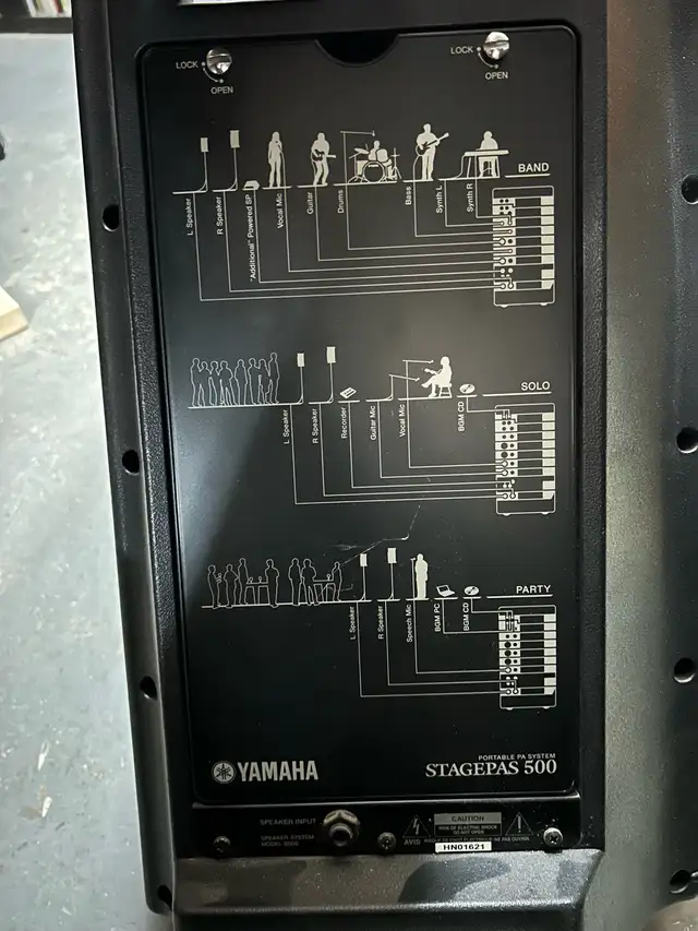 YAMAHA STAGEPASS SPEAKERS JBL QSC BOSE RCF | Speakers | Longueuil ...