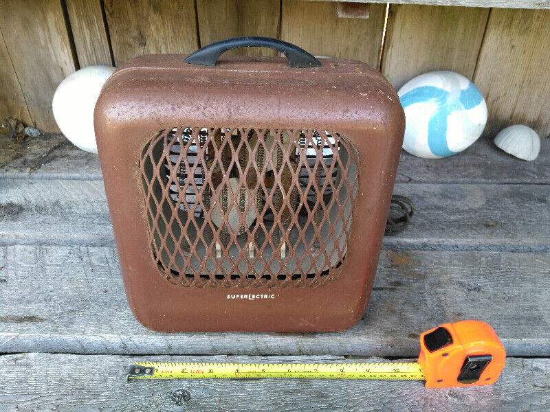 Vintage 1940's To 1950's SuperLectric Electric Heater With Fan N | Arts ...