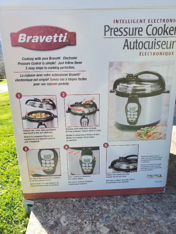 Bravetti electronic pressure cooker 6qt | Microwaves & Cookers | Cape ...