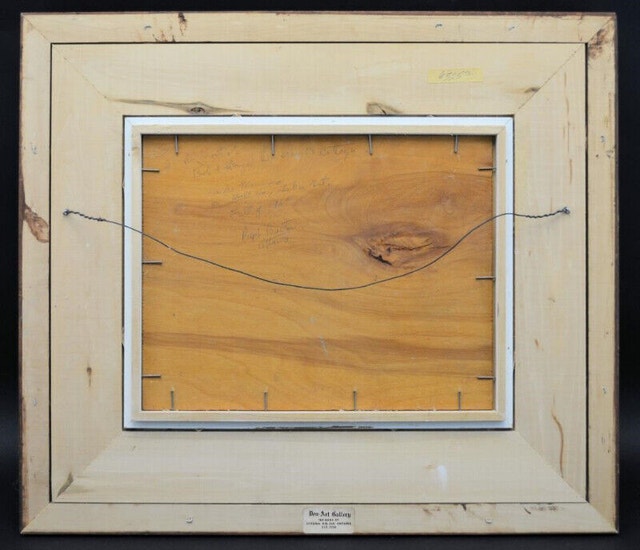 RALPH BURTON Oil on Panel Painting | Arts & Collectibles | Ottawa | Kijiji