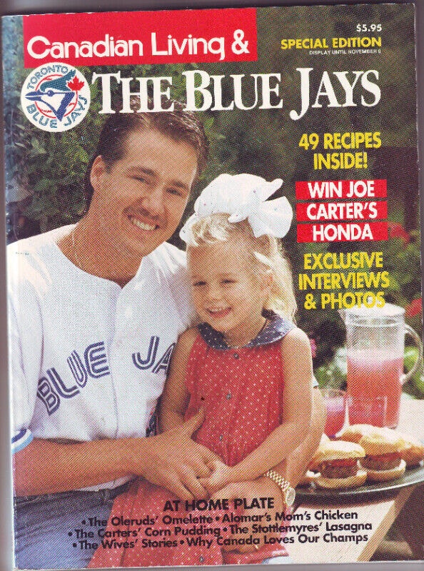 Classic Vintage - Canadian Living Blue Jay Magazine , 1994 | Arts ...