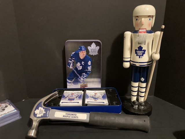 Toronto Maple Leaf Lot Cards Nutcracker Hammer $25 | Arts ...