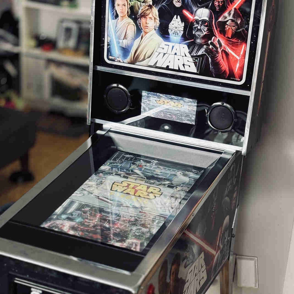 Star Wars Pinball Arcade 1up Loaded with Extra Tables | Toys & Games ...