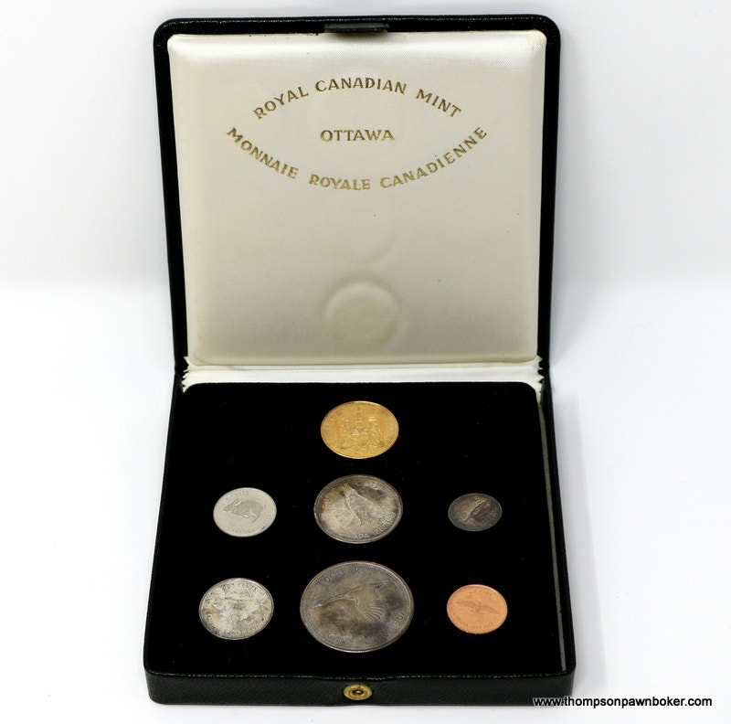 1967 Canadian Royal Mint Centennial Proof Set ($20 Gold Coin) | Other ...