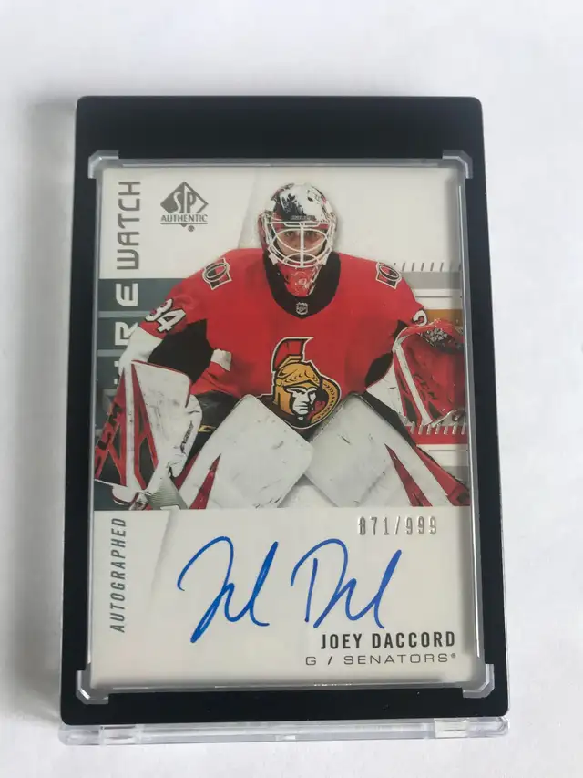 Joey Daccord Future Watch Sports Card | Arts & Collectibles | Winnipeg ...