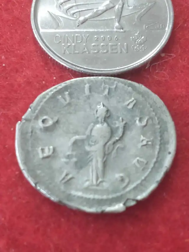 238-244 AD Gordian III AR Antoninianus ancient Roman silver coin | Arts ...
