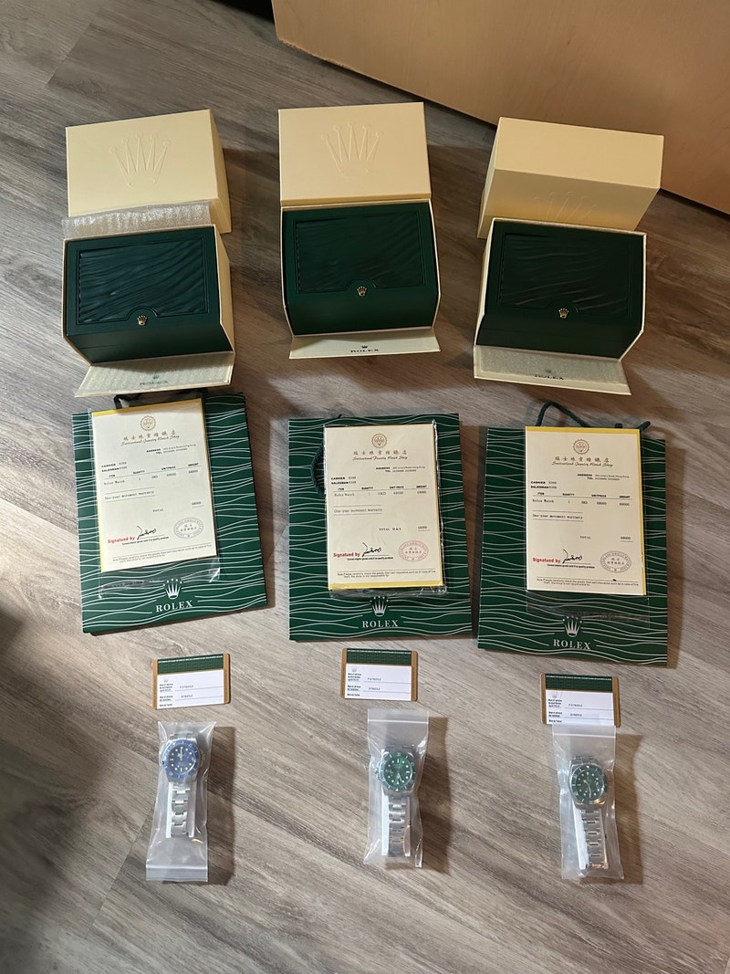 REPRO de luxe Rolex submariner avec boite | Bijoux et montres | Laval ...