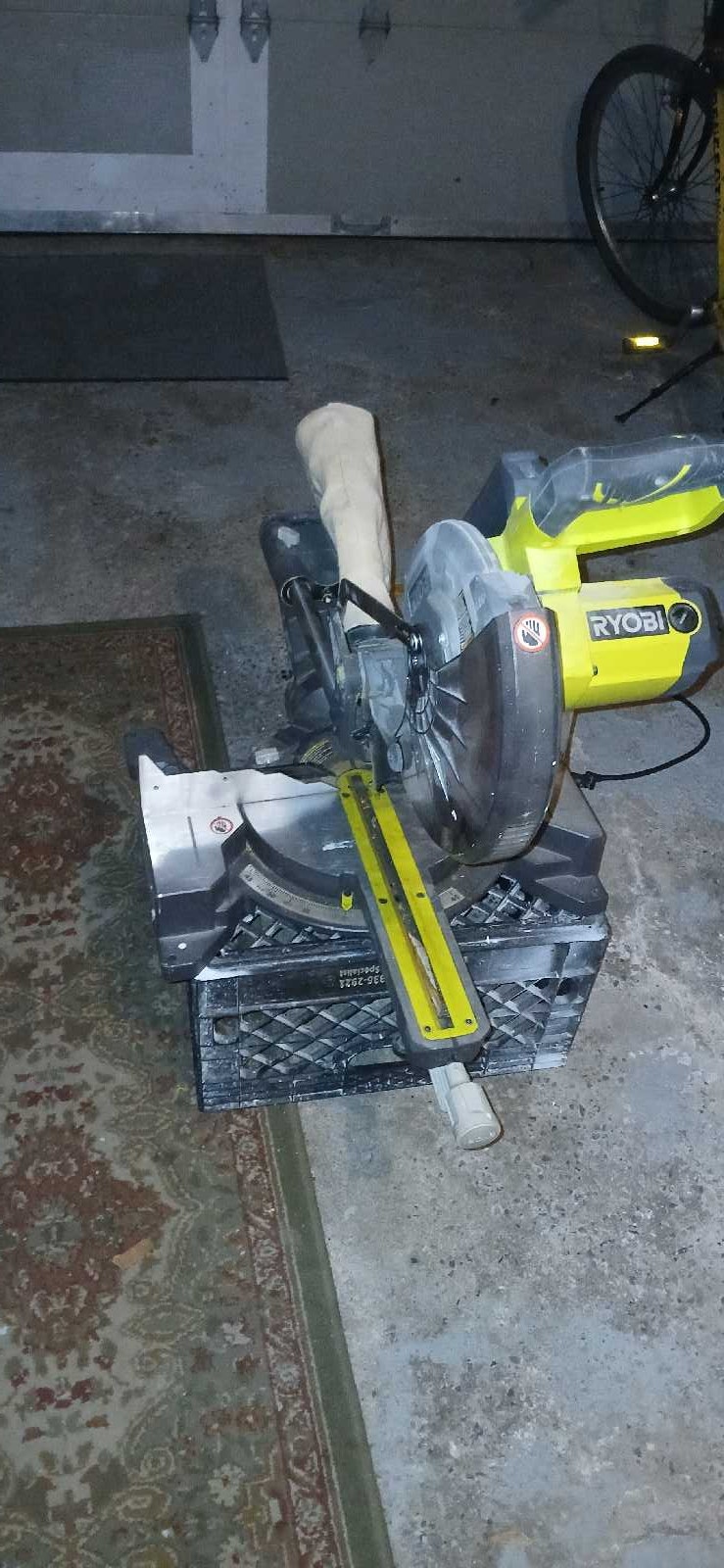 ryobi sliding conpond mitter saw 15 amp 10 in | Hobbies & Crafts | City ...