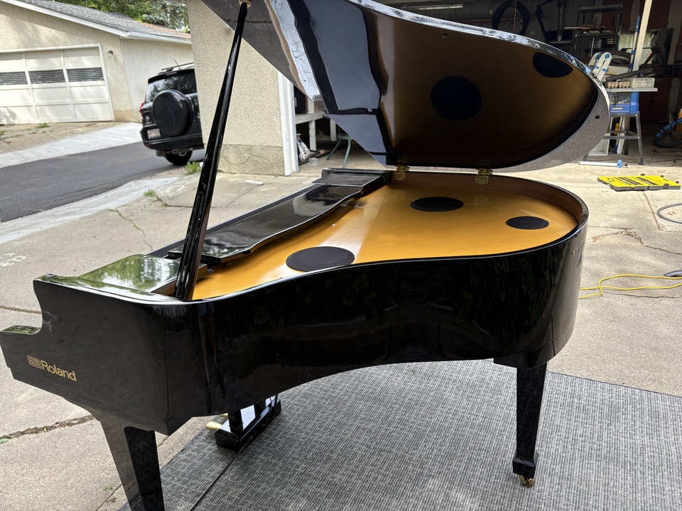 Baby grand piano Shell from ROLAND | Pianos & Keyboards | Edmonton ...