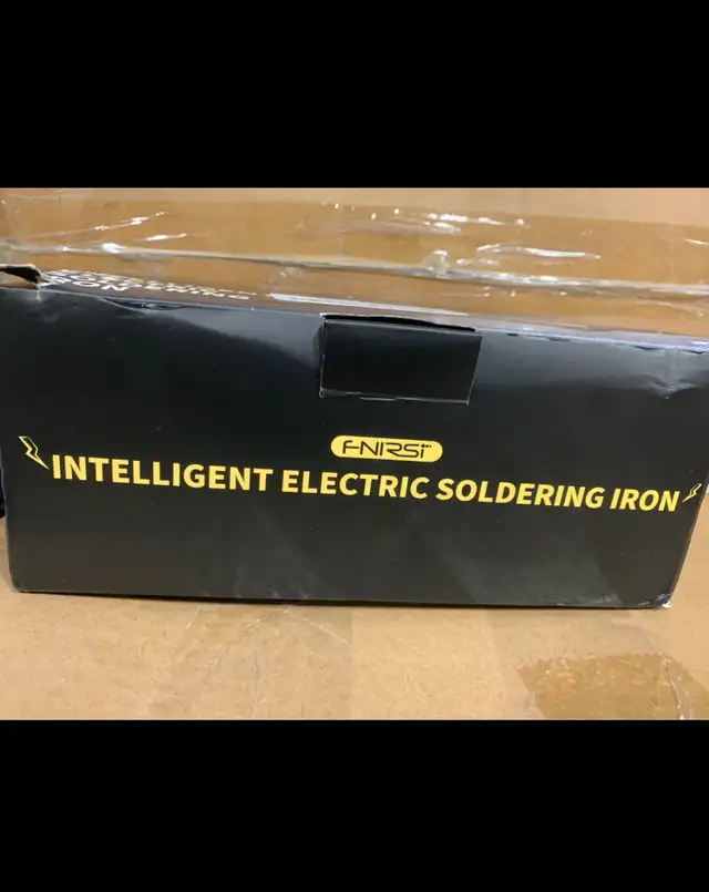 FNIRSI HS-02A 100W Portable Soldering Iron Kit, 100-450℃, 3 Pres ...
